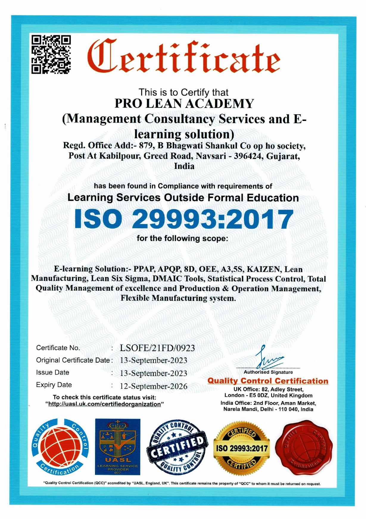 Master Class - Pro Lean Academy